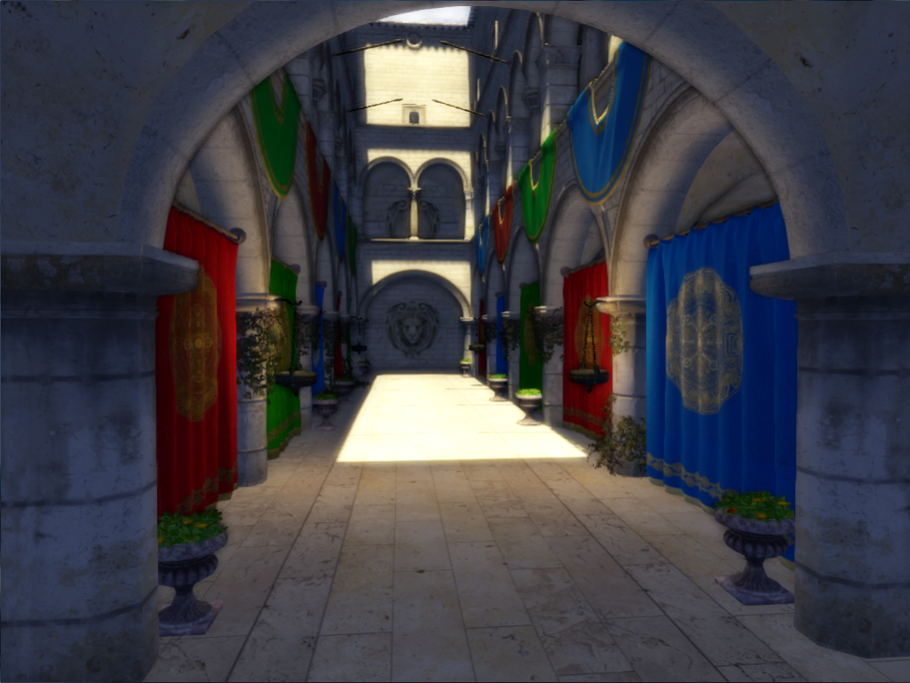 A new take on the Sponza scene – Neo Engine